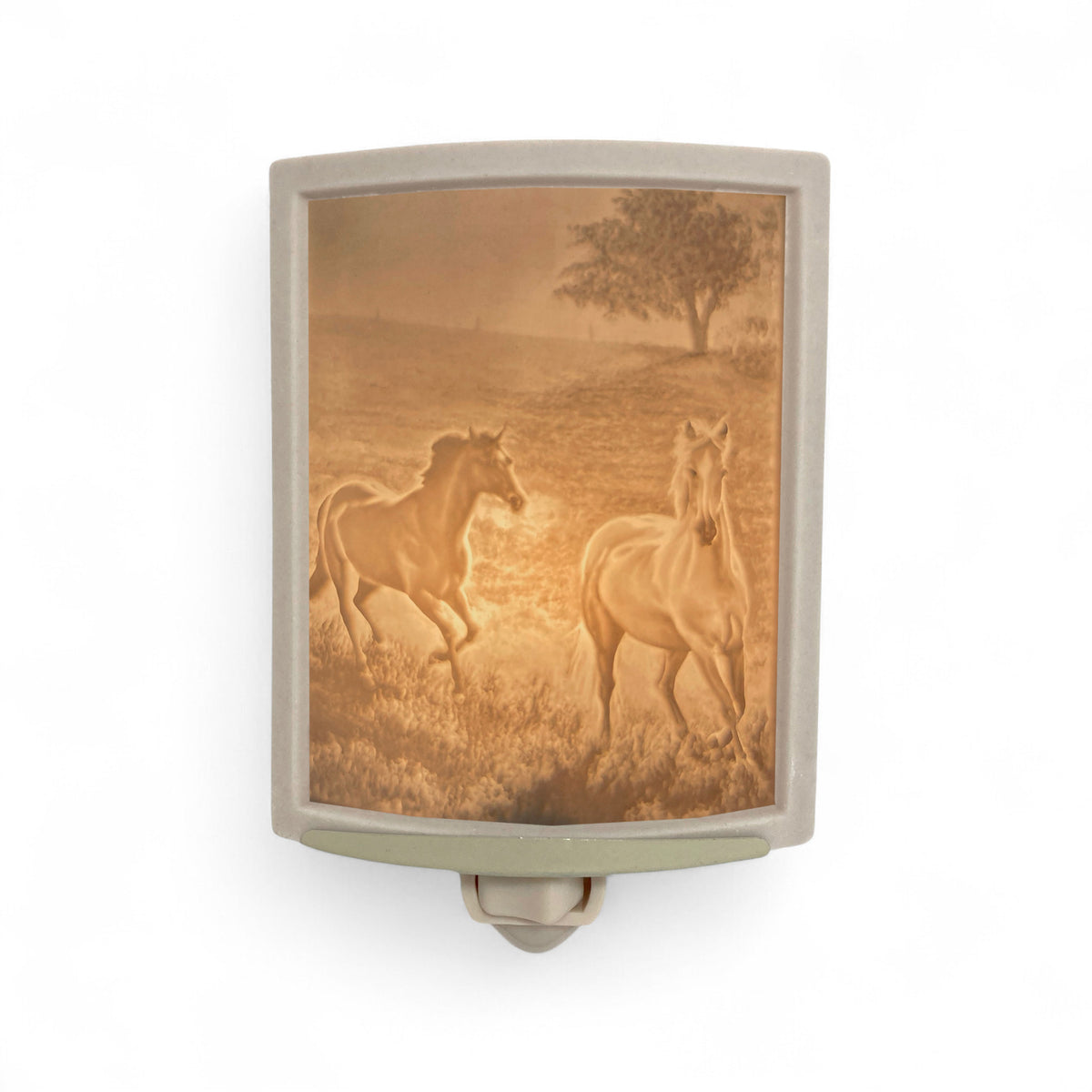 Morning Run - Lithophane Night Light — Cedar Creek Gallery